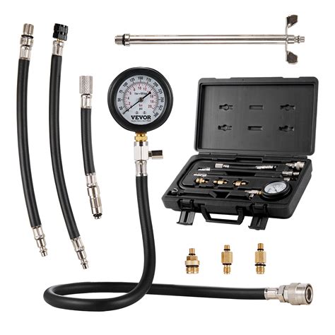 Vevor Compression Tester Adapter Kit 9 Pcs Automotive Engine Cylinder