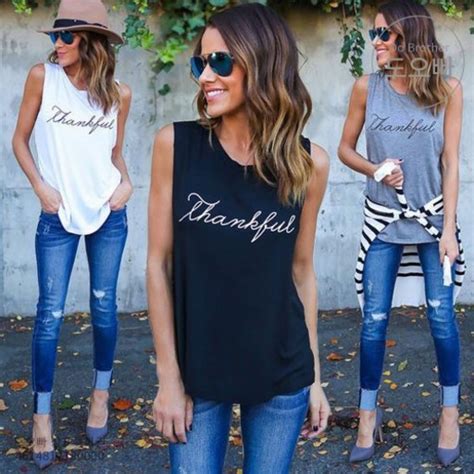 [추천 리뷰] 도오빠 여성 나시티 민소매 티셔츠 레터링 시원한 의류 루즈핏 데일리룩 일상복 단체티 데이트룩 봄 여름 가을 인싸