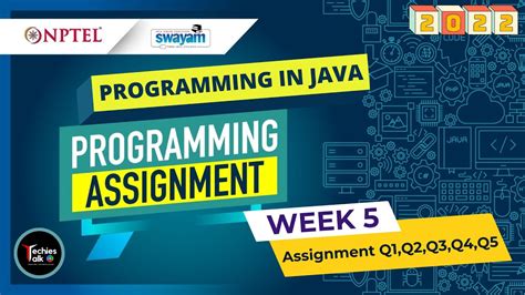 Nptel Programming In Java Week 5 Programming Assignment Solutions