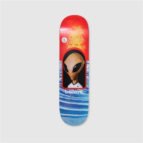 Alien Workshop Believe Reality Slick Deck Fast Times Skate