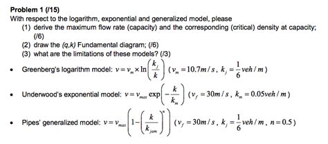 Solved Problem 1 115 With Respect To The Logarithm