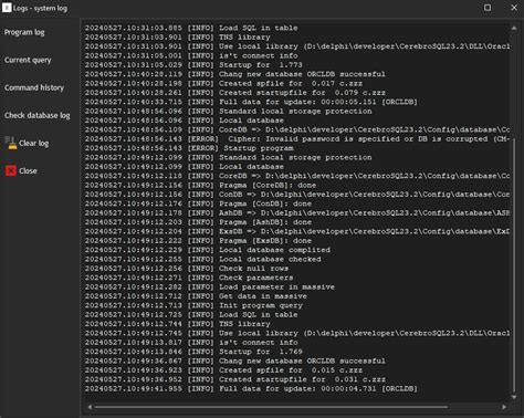 Cerebrosql Logs Cerebrosql Cerebrosql Logs Cerebrosql