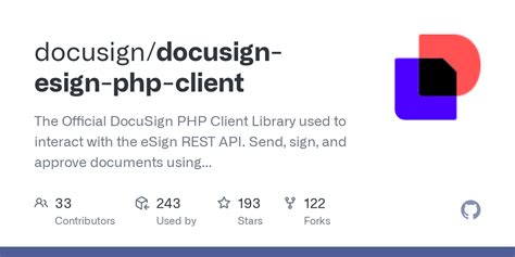 GitHub Docusign Docusign Esign Php Client The Official DocuSign PHP