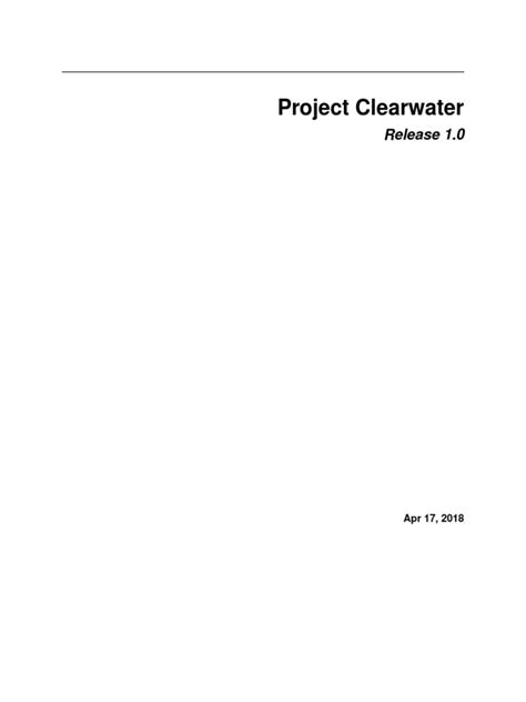 Clearwater Pdf Ip Multimedia Subsystem Session Initiation Protocol