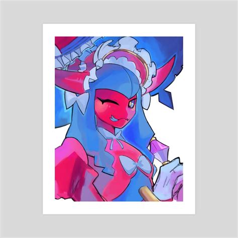 Lamiamon Digimon Liberator An Art Print By Arupg Illustrations Inprnt