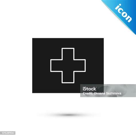 흰색 배경에 격리 된 회색 응급 처치 키트 아이콘입니다 십자가 의료 상자 응급 의료 장비 헬스케어 개념 벡터 일러스트레이션 0명에 대한 스톡 벡터 아트 및 기타 이미지