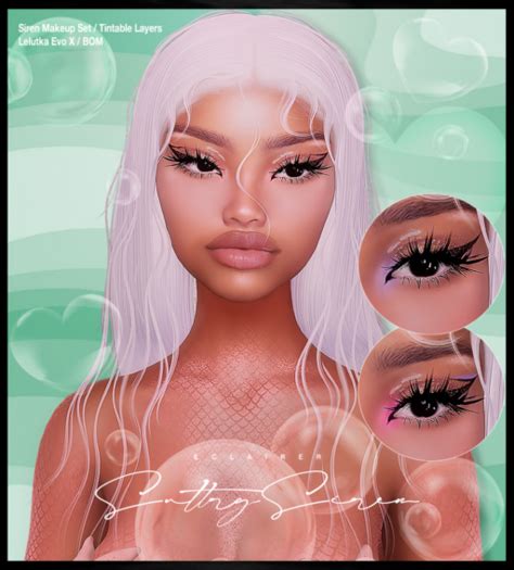 Second Life Marketplace Eclairer Sultry Siren Makeup Set