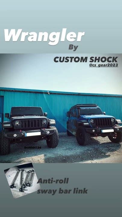랭글러 2인치 리프트업 브라켓안티롤 스웨이바~ Youtube