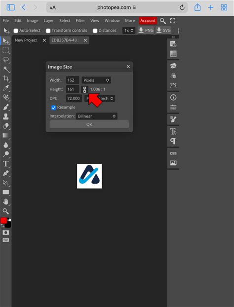 How To Resize An Image In PhotoPea How To Resize An Image In PhotoPea