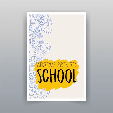 교육 표지 벡터 Freepik에서 무료 고품질 벡터를 다운로드하세요 Freepik