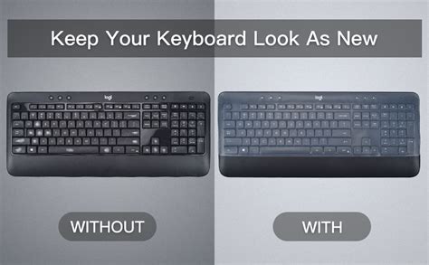 Amazon Com Keyboard Cover Skin For Logitech MK MK Advanced Keyboard Logitech MK