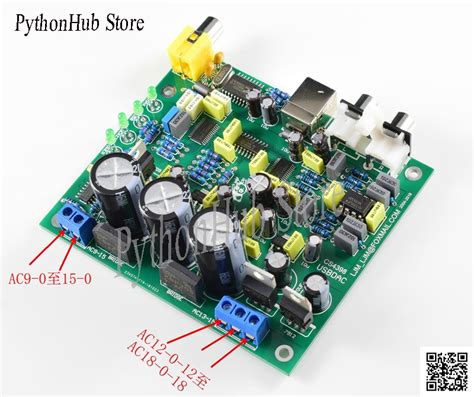 Cs4398 Dac With Usb Coaxial 24 192k Decoder The Ch Grandado