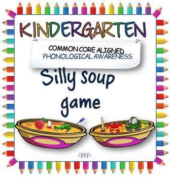 Silly Soup Game Initial Letter Sound Game For Phoneme Recognition
