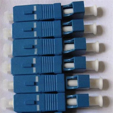 SC UPC Male To LC UPC Female Simplex Adapter Singlemode