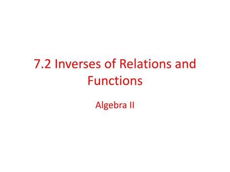 Ppt Chapter 7 Exponential And Logarithmic Functions Powerpoint Presentation Id3184811