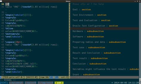 Vim Navigate Through Latex Document Structure Stack Overflow