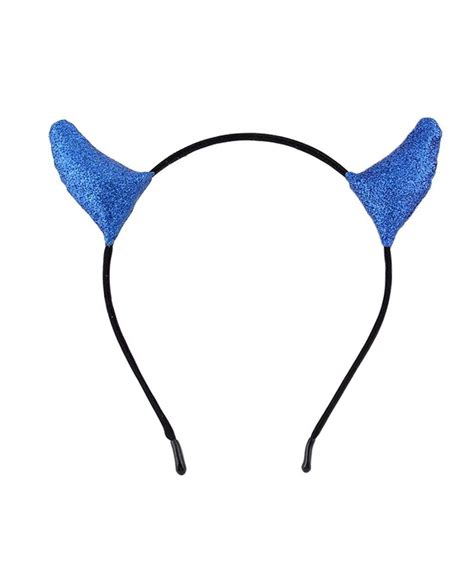 Glitter Devil Horns Headband Halloween Fancy Dress Cosplay Hairband