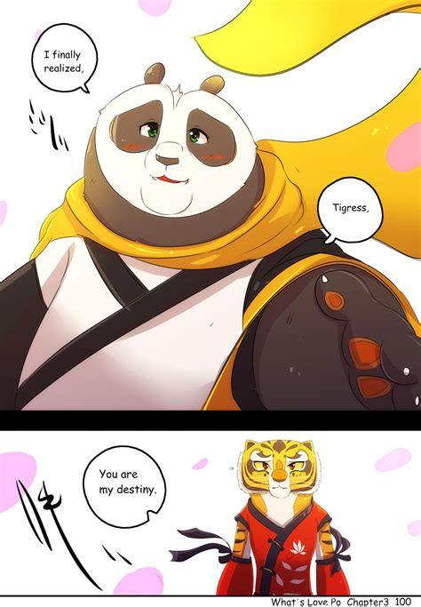 Post By Whatislovepo Images In Kung Fu Panda Tigress Kung Fu Panda Po And Tigress