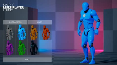 Simple Multiplayer Lobby V4 Unreal Engine Asset