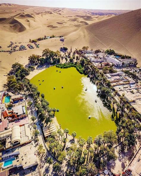 Huacachina No Peru Oasis Dreamy Tours America Do Sul