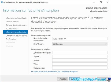 Install And Configure An Ndes Server Scep Protocol On Windows Server