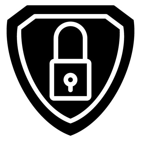 Encrypted Glyph Icon 28641726 Vector Art At Vecteezy