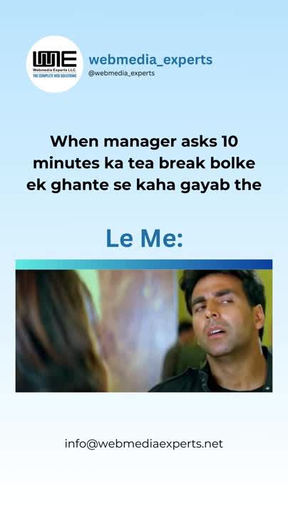 webmedia experts llc on linkedin comment down if you ever stuck in such situations 😂 😂