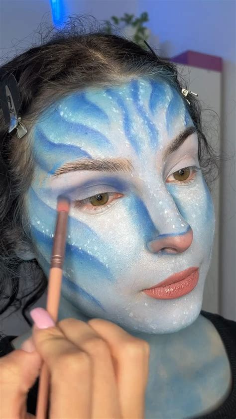 Avatar Makeup Halloweenmakeup Avatar Makeup Halloween Makeup