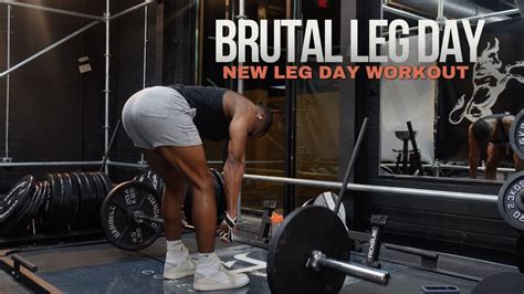 Brutal Leg Day Vlog Youtube