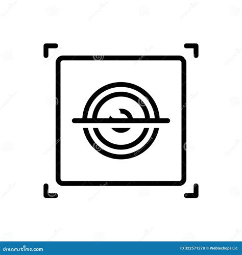 Eye Scan Retina Scanner Id Identity Line Icon Vector Illustration 139439006