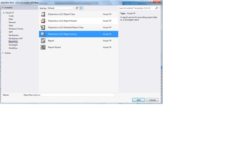 Software Enthusiast Koy Demystifying Devexpress Xtrareport For Silverlight Part 4