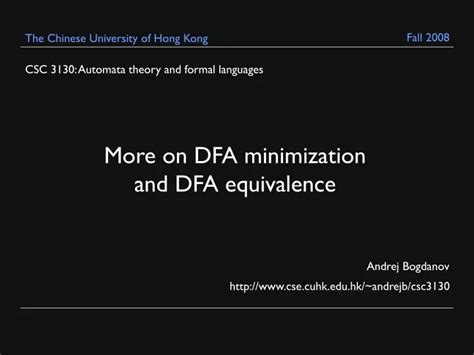 PPT CSC 3130 Automata Theory And Formal Languages PowerPoint Presentation ID 4116129
