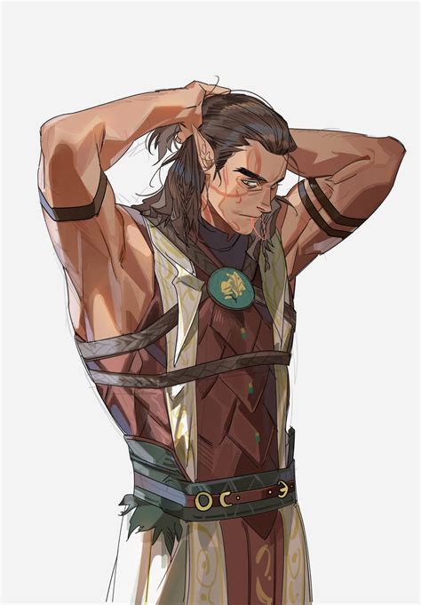 Halsin Dungeons And Dragons And 2 More Drawn By Greensalad350 Danbooru