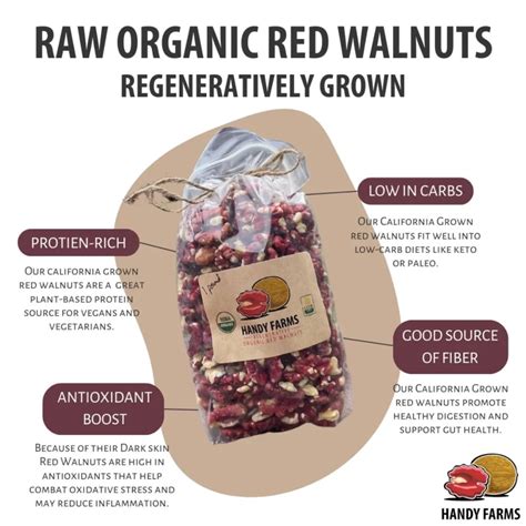 Organic Walnuts For Sale Raw Handy Farms