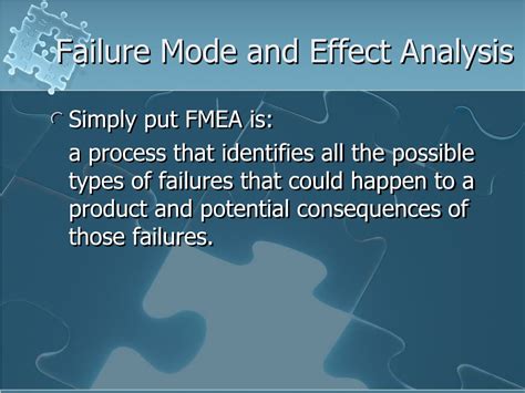 PPT Failure Mode And Effect Analysis PowerPoint Presentation Free Download ID