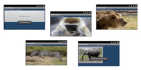 android user interface design horizontal view paging sochinda