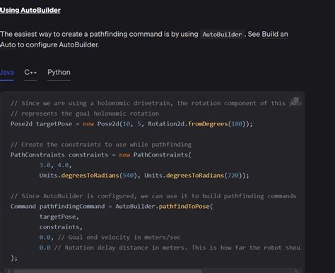 Pathplanner Fliping Path Programming Chief Delphi