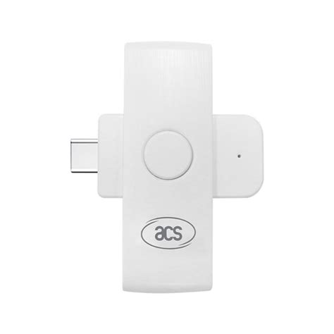ACS ACR PocketMate II Smart Card Reader USB Type C ACR U NF The Barcode Warehouse