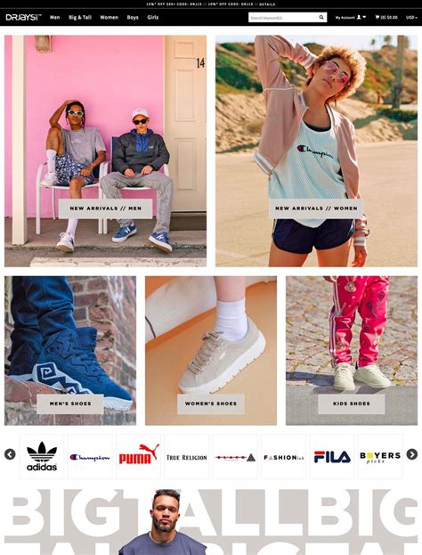 Drjays Ecommerce Website Design Gallery And Tech Inspiration