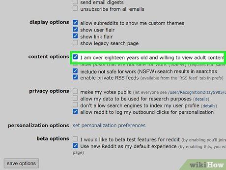 3 Cara Untuk Mengaktifkan Konten NSFW Di Reddit WikiHow