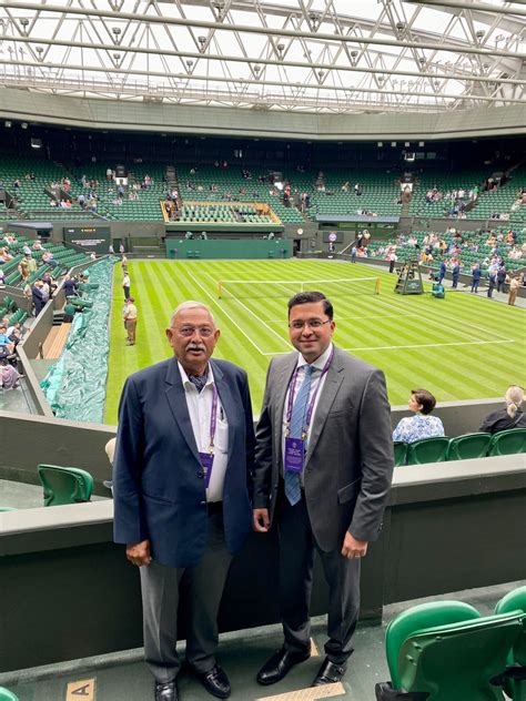 100yearsofcentrecourt Prof Nikhil Vasdev