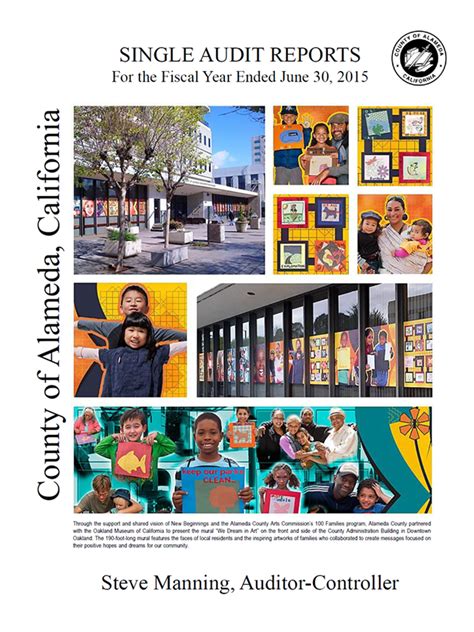 Single Audit Reports Auditor Controller Alameda County Alameda County Auditor Controller