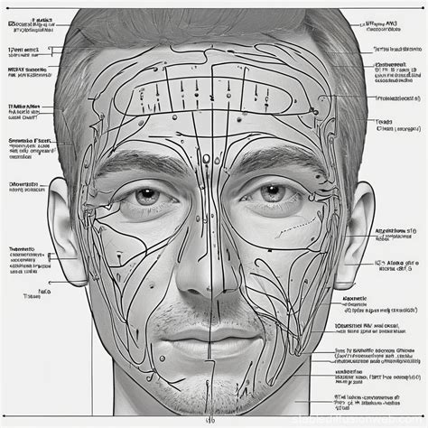 Schematic Male Facial Design Stable Diffusion Online