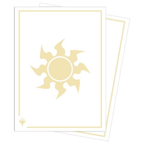Mana 8 Plains Apex Deck Protector Sleeves For Magic 105 Pack Ultra Pro Card Sleeves Card