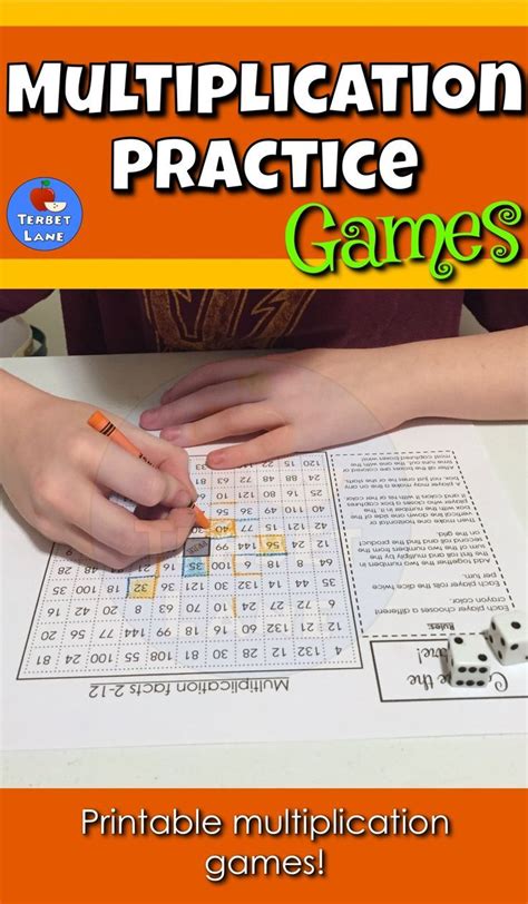 Multiplication Facts Fluency Games Printable