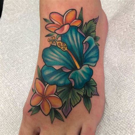 60 Hawaiian Flower Tattoo Ideas 2024 Inspiration Guide Tropical
