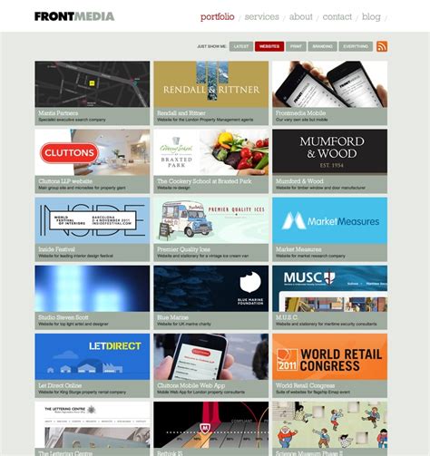 Great Way Of Displaying A Portfolio Of Projects With The Ability To