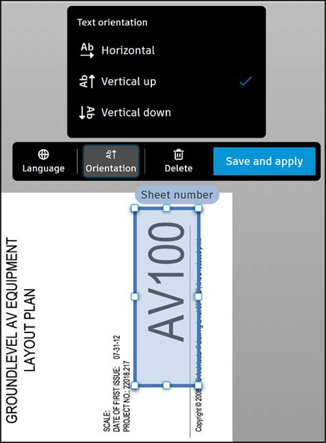 Review And Edit Sheet Numbers