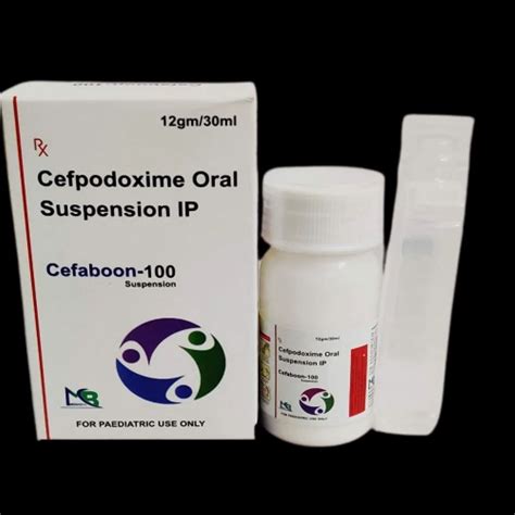 Cefpodoxime Oral Suspension 100 Mg At ₹ 110 Bottle In Padrauna Id 2851359164733